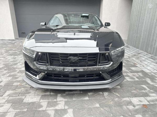 Black Ford Mustang 2024 in Siauliai, with an engine capacity of 2.25 L and mileage of 8 thousand km for 35000 €, photo 1 on AUTOMOTO.COM.LV