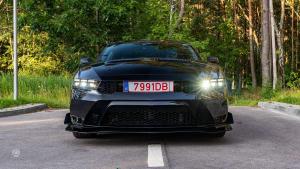 Black Ford Mustang 2024 in Klaipeda, with an engine capacity of 4.95 L and mileage of 24 thousand km for 41000 €, photo 5 on AUTOMOTO.COM.LV