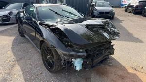 Black Ford Mustang 2025 in Ukmerge, with an engine capacity of 5.04 L and mileage of 22 thousand km for 20999 €, photo 6 on AUTOMOTO.COM.LV
