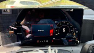 Black Ford Mustang 2025 in Ukmerge, with an engine capacity of 5.04 L and mileage of 22 thousand km for 20999 €, photo 13 on AUTOMOTO.COM.LV