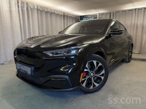 Black Ford Mustang 2022 in Riga, with an engine capacity of 0.00 L and mileage of 46 thousand km for 29990 €, photo  on AUTOMOTO.COM.LV