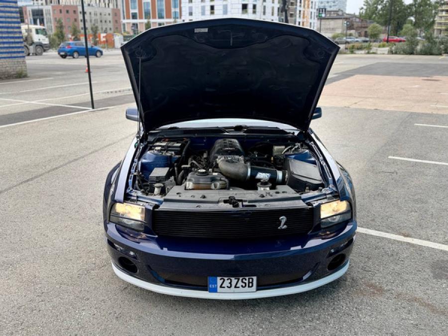 Blue Ford Mustang 2006 in Narva, with an engine capacity of 4.60 L and mileage of 184 thousand km for 10990 €, photo 13 on AUTOMOTO.COM.LV