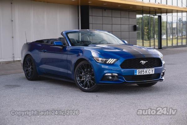 Blue Ford Mustang 2017 in Tallinn, with an engine capacity of 3.70 L and mileage of 148 thousand km for 19000 €, photo 3 on AUTOMOTO.COM.LV