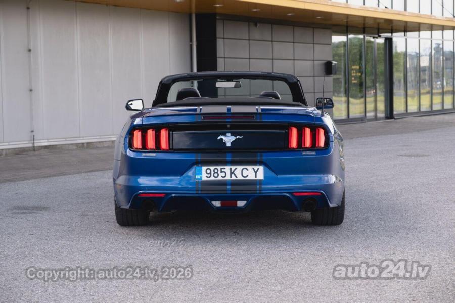 Blue Ford Mustang 2017 in Tallinn, with an engine capacity of 3.70 L and mileage of 148 thousand km for 19000 €, photo 5 on AUTOMOTO.COM.LV