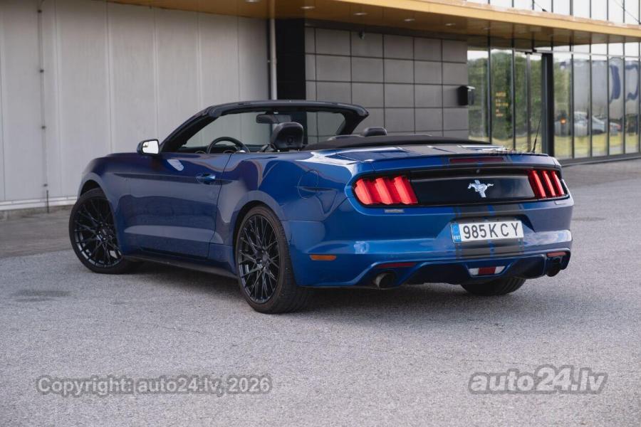 Blue Ford Mustang 2017 in Tallinn, with an engine capacity of 3.70 L and mileage of 148 thousand km for 19000 €, photo 6 on AUTOMOTO.COM.LV