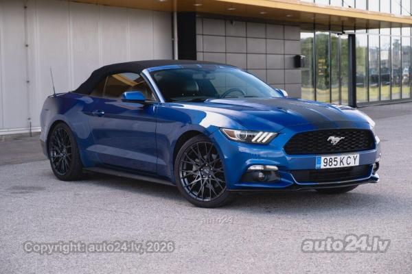Blue Ford Mustang 2017 in Tallinn, with an engine capacity of 3.70 L and mileage of 148 thousand km for 19000 €, photo 7 on AUTOMOTO.COM.LV