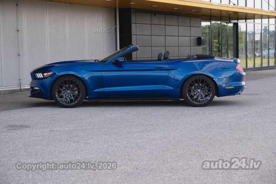 Blue Ford Mustang 2017 in Tallinn, with an engine capacity of 3.70 L and mileage of 148 thousand km for 19000 €, photo 13 on AUTOMOTO.COM.LV