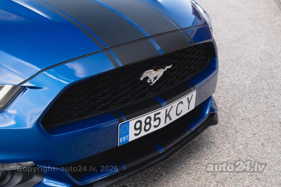 Blue Ford Mustang 2017 in Tallinn, with an engine capacity of 3.70 L and mileage of 148 thousand km for 19000 €, photo 19 on AUTOMOTO.COM.LV