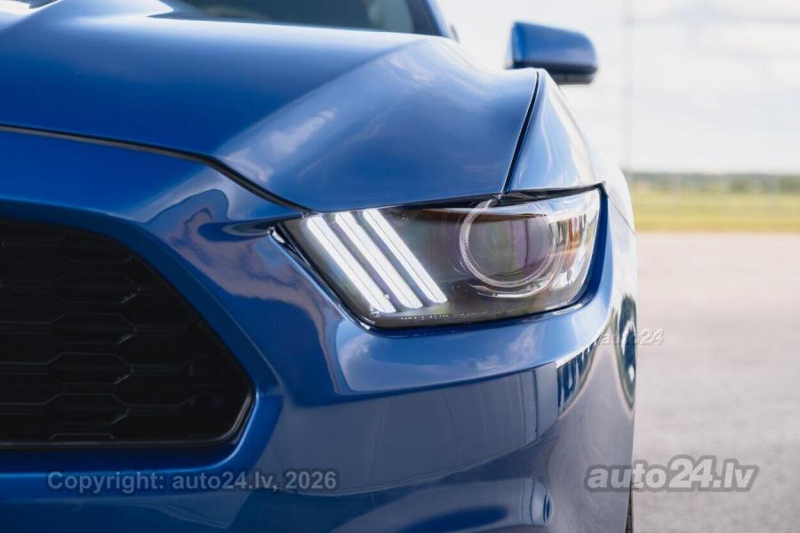 Blue Ford Mustang 2017 in Tallinn, with an engine capacity of 3.70 L and mileage of 148 thousand km for 19000 €, photo 20 on AUTOMOTO.COM.LV