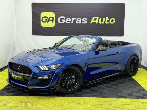 Zils Ford Mustang 2017 Viļņa, ar dzinēja tilpumu 2.26 L un nobraukumu 110 tūkst. km par 21200 €, foto 1 vietnē AUTOMOTO.COM.LV