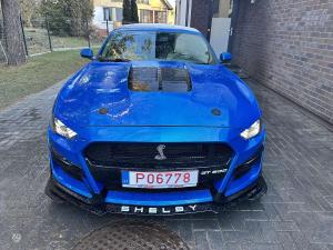 Blue Ford Mustang 2020 in Vilnius, with an engine capacity of 4.95 L and mileage of 113 thousand km for 29999 €, photo  on AUTOMOTO.COM.LV