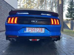 Zils Ford Mustang 2020 Viļņa, ar dzinēja tilpumu 4.95 L un nobraukumu 113 tūkst. km par 29999 €, foto 6 vietnē AUTOMOTO.COM.LV