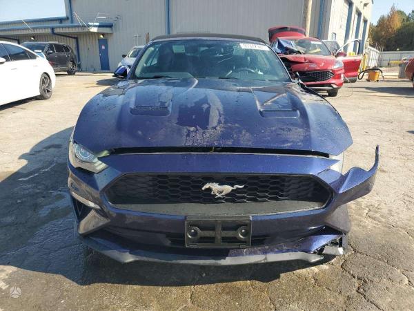 Blue Ford Mustang 2020 in Ukmerge, with an engine capacity of 2.25 L and mileage of 83 thousand km for 13490 €, photo 4 on AUTOMOTO.COM.LV