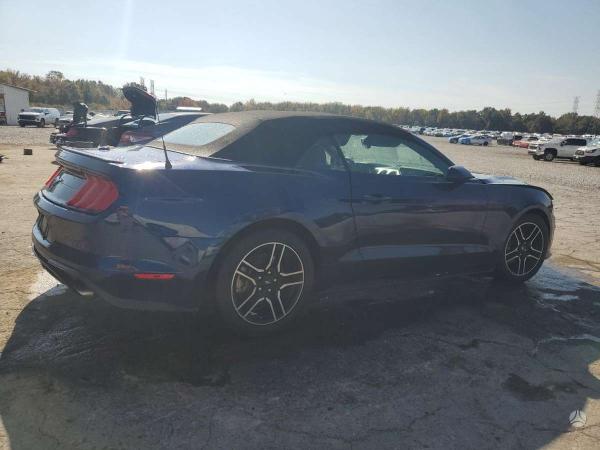 Blue Ford Mustang 2020 in Ukmerge, with an engine capacity of 2.25 L and mileage of 83 thousand km for 13490 €, photo 6 on AUTOMOTO.COM.LV