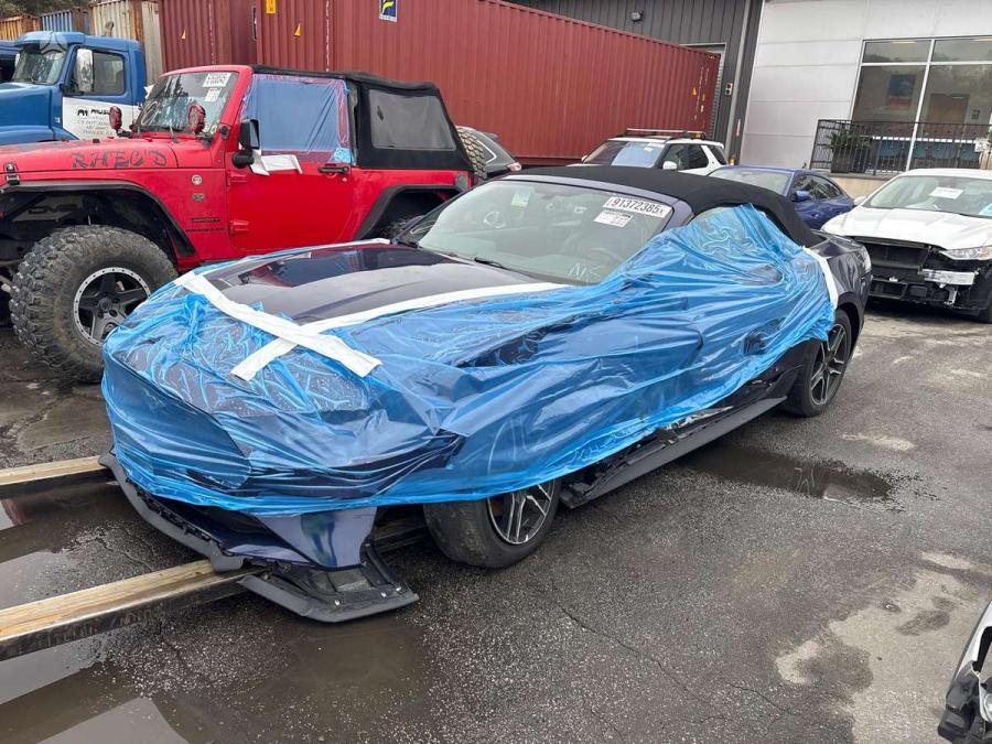 Blue Ford Mustang 2020 in Ukmerge, with an engine capacity of 2.25 L and mileage of 83 thousand km for 13490 €, photo 10 on AUTOMOTO.COM.LV