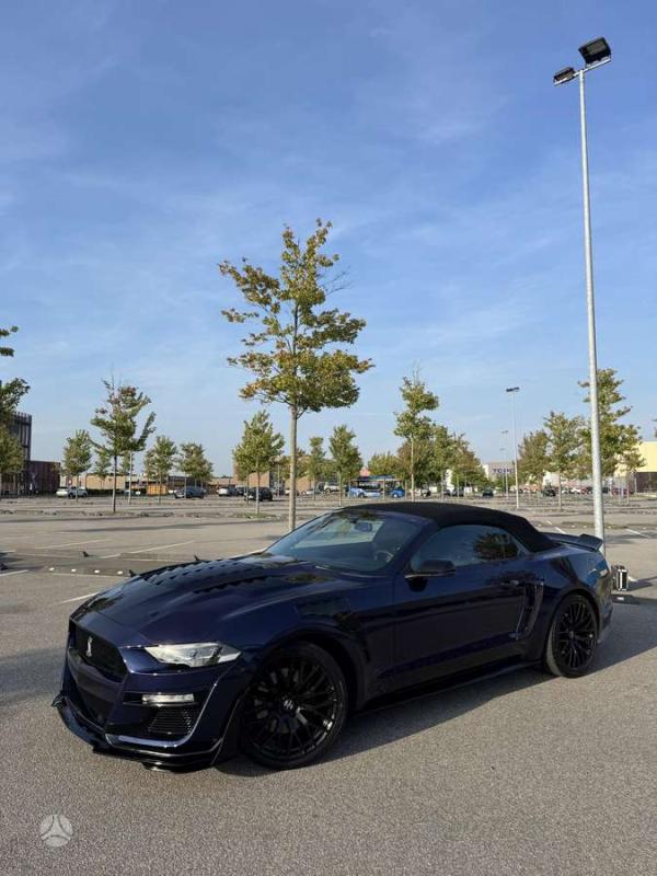 Blue Ford Mustang 2020 in Klaipeda, with an engine capacity of 4.95 L and mileage of 62 thousand km for 34000 €, photo 2 on AUTOMOTO.COM.LV