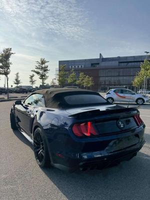Blue Ford Mustang 2020 in Klaipeda, with an engine capacity of 4.95 L and mileage of 62 thousand km for 34000 €, photo 4 on AUTOMOTO.COM.LV