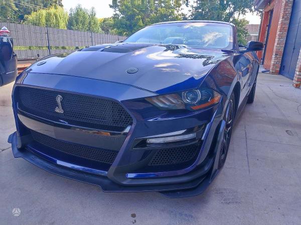 Zils Ford Mustang 2020 Kauņa, ar dzinēja tilpumu 2.25 L un nobraukumu 78 tūkst. km par 18700 €, foto 1 vietnē AUTOMOTO.COM.LV