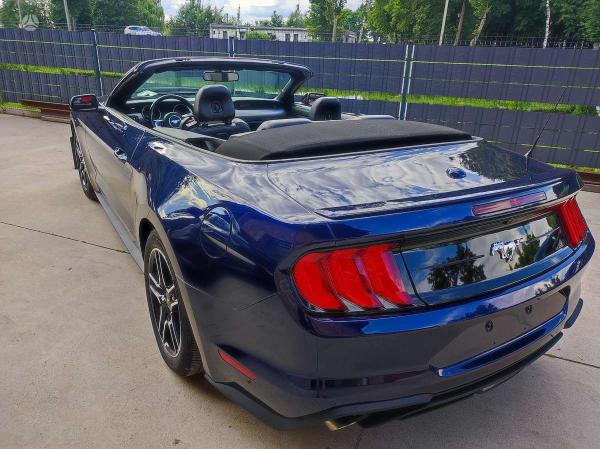 Zils Ford Mustang 2020 Kauņa, ar dzinēja tilpumu 2.25 L un nobraukumu 78 tūkst. km par 18700 €, foto 5 vietnē AUTOMOTO.COM.LV