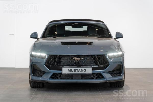 Blue Ford Mustang 2026 in Riga, with an engine capacity of 5.00 L and mileage of 25 thousand km for 59990 €, photo 2 on AUTOMOTO.COM.LV
