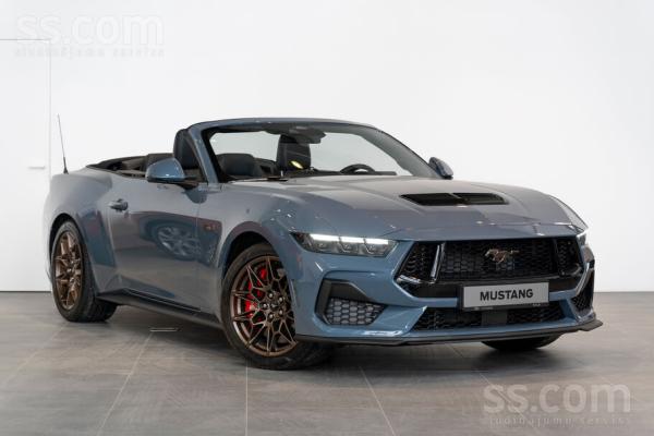 Blue Ford Mustang 2026 in Riga, with an engine capacity of 5.00 L and mileage of 25 thousand km for 59990 €, photo 3 on AUTOMOTO.COM.LV