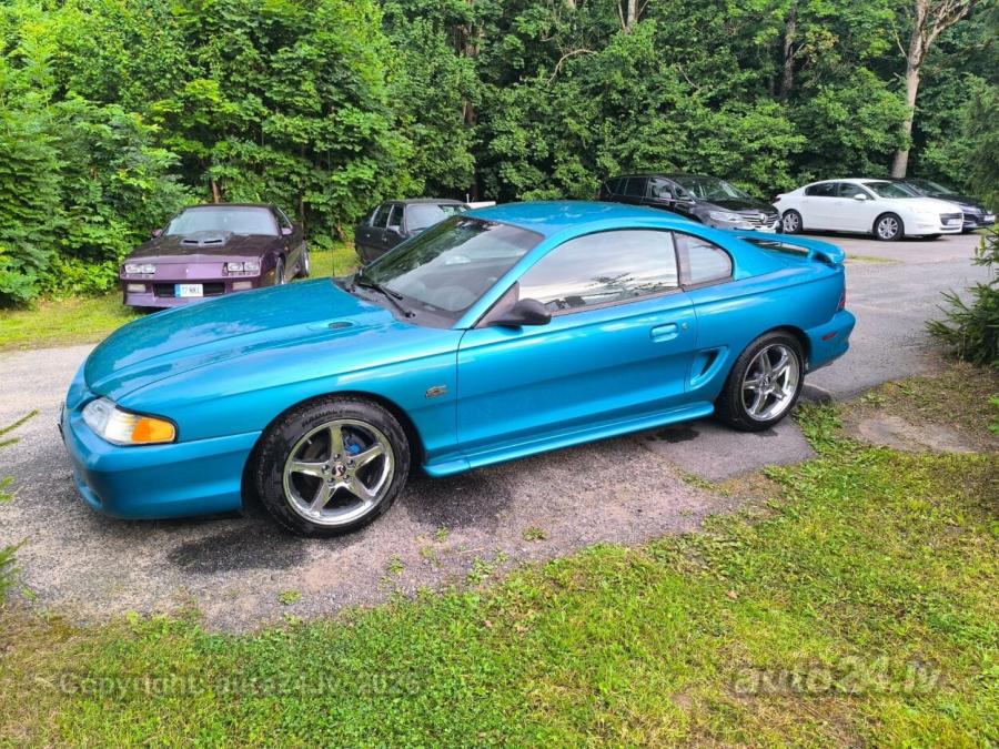 Blue Ford Mustang 1994 in Tallinn, with an engine capacity of 4.90 L and mileage of 0 thousand km for 6900 €, photo 1 on AUTOMOTO.COM.LV