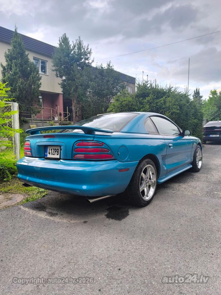 Blue Ford Mustang 1994 in Tallinn, with an engine capacity of 4.90 L and mileage of 0 thousand km for 6900 €, photo 2 on AUTOMOTO.COM.LV