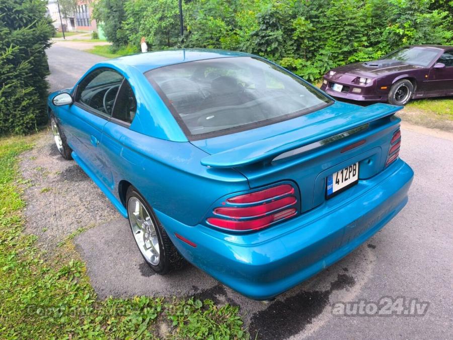 Blue Ford Mustang 1994 in Tallinn, with an engine capacity of 4.90 L and mileage of 0 thousand km for 6900 €, photo 3 on AUTOMOTO.COM.LV