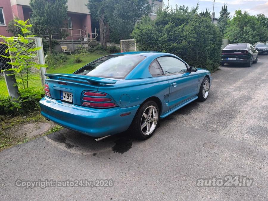 Blue Ford Mustang 1994 in Tallinn, with an engine capacity of 4.90 L and mileage of 0 thousand km for 6900 €, photo 4 on AUTOMOTO.COM.LV