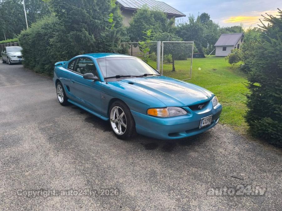 Blue Ford Mustang 1994 in Tallinn, with an engine capacity of 4.90 L and mileage of 0 thousand km for 6900 €, photo 5 on AUTOMOTO.COM.LV