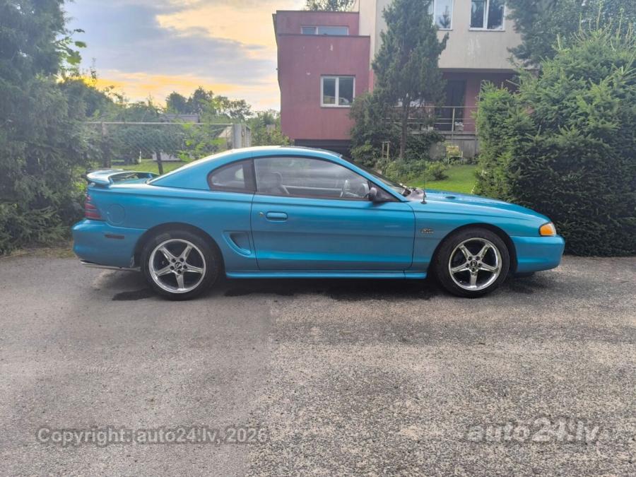Blue Ford Mustang 1994 in Tallinn, with an engine capacity of 4.90 L and mileage of 0 thousand km for 6900 €, photo 7 on AUTOMOTO.COM.LV