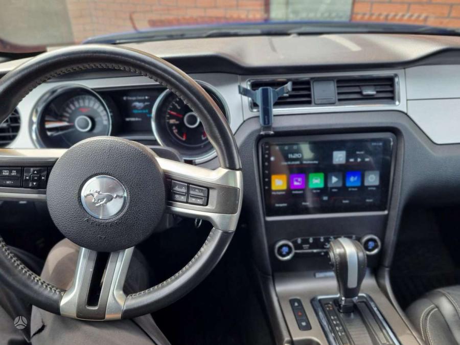Blue Ford Mustang 2014 in Klaipeda, with an engine capacity of 3.70 L and mileage of 190 thousand km for 11500 €, photo 16 on AUTOMOTO.COM.LV