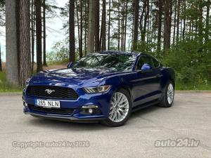Zils Ford Mustang 2016 Tallina, ar dzinēja tilpumu 2.30 L un nobraukumu 123 tūkst. km par 22000 €, foto  vietnē AUTOMOTO.COM.LV