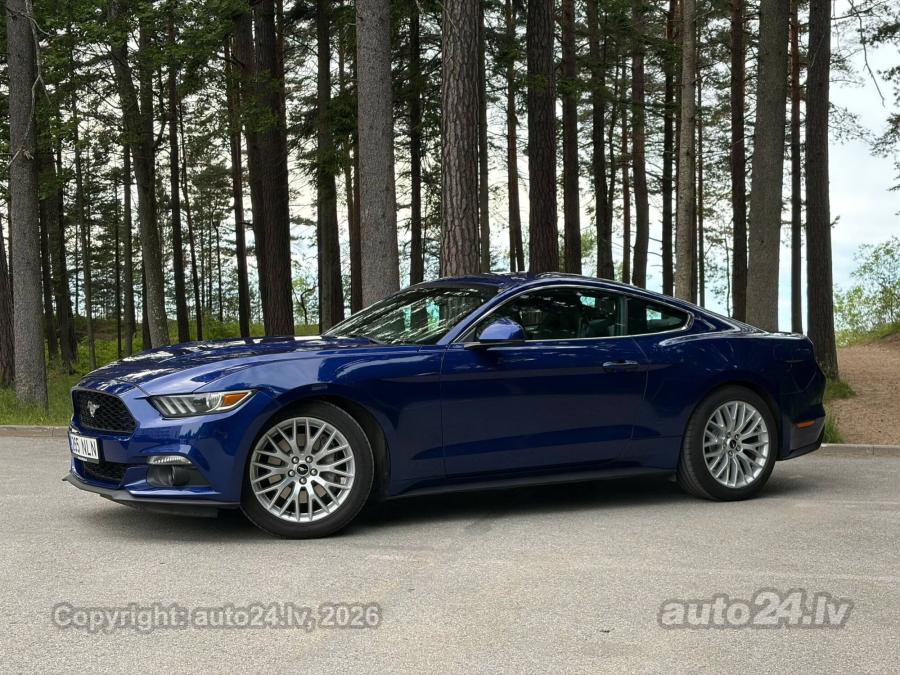 Zils Ford Mustang 2016 Tallina, ar dzinēja tilpumu 2.30 L un nobraukumu 123 tūkst. km par 22000 €, foto 3 vietnē AUTOMOTO.COM.LV