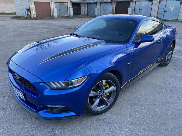 Blue Ford Mustang 2017 in Klaipeda, with an engine capacity of 3.70 L and mileage of 67 thousand km for 17859 €, photo 2 on AUTOMOTO.COM.LV