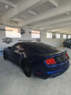 Blue Ford Mustang 2019 in Panevezys, with an engine capacity of 2.25 L and mileage of 116 thousand km for 8800 €, photo 4 on AUTOMOTO.COM.LV