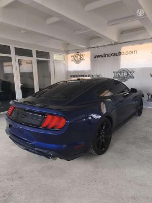 Blue Ford Mustang 2019 in Panevezys, with an engine capacity of 2.25 L and mileage of 116 thousand km for 8800 €, photo 6 on AUTOMOTO.COM.LV