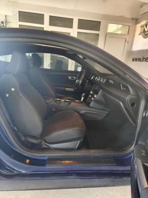 Blue Ford Mustang 2019 in Panevezys, with an engine capacity of 2.25 L and mileage of 116 thousand km for 8800 €, photo 16 on AUTOMOTO.COM.LV