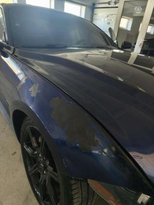 Blue Ford Mustang 2019 in Panevezys, with an engine capacity of 2.25 L and mileage of 116 thousand km for 8800 €, photo 19 on AUTOMOTO.COM.LV
