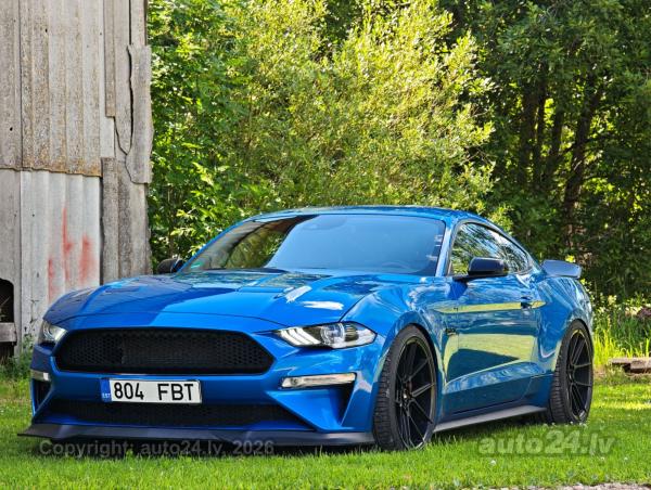 Zils Ford Mustang 2020 Tallina, ar dzinēja tilpumu 5.00 L un nobraukumu 101 tūkst. km par 38990 €, foto 1 vietnē AUTOMOTO.COM.LV