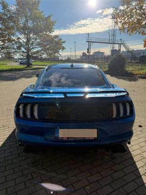 Blue Ford Mustang 2021 in Klaipeda, with an engine capacity of 4.95 L and mileage of 46 thousand km for 35000 €, photo 5 on AUTOMOTO.COM.LV