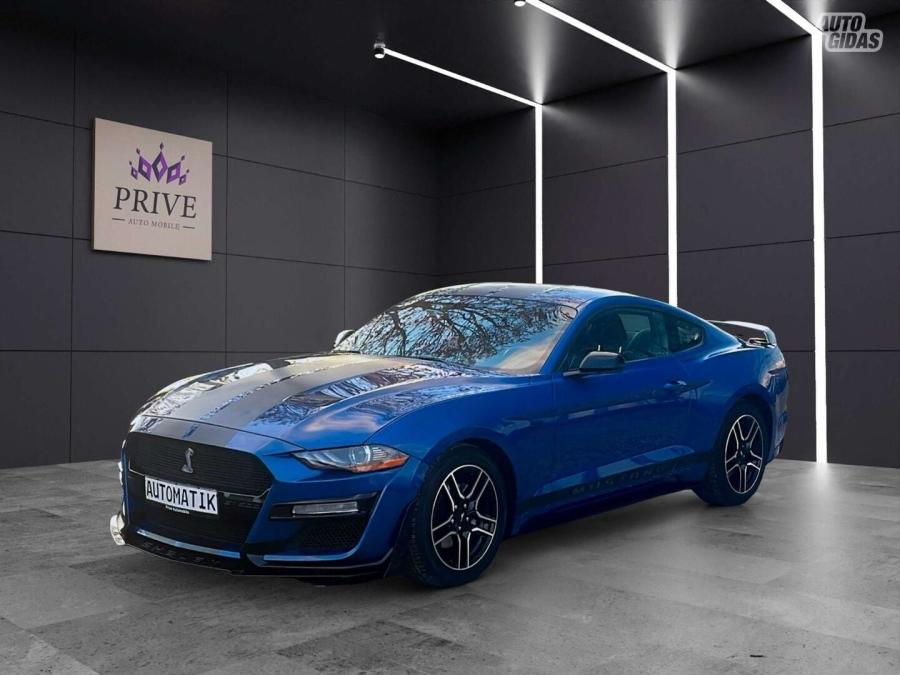 Zils Ford Mustang 2022 Kauņa, ar dzinēja tilpumu 2.30 L un nobraukumu 57 tūkst. km par 31660 €, foto 5 vietnē AUTOMOTO.COM.LV