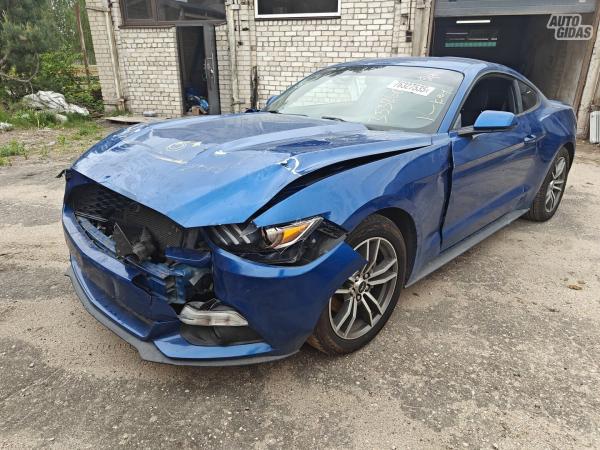 Blue Ford Mustang 2017 in Prienai, with an engine capacity of 2.30 L and mileage of 116 thousand km for 12000 €, photo 1 on AUTOMOTO.COM.LV