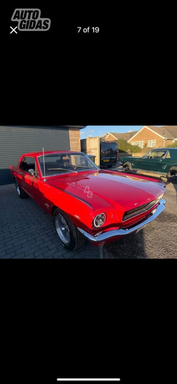 Ford Mustang 1966 Alīta, ar dzinēja tilpumu 4.70 L un nobraukumu 41 tūkst. km par 25000 €, foto 4 vietnē AUTOMOTO.COM.LV