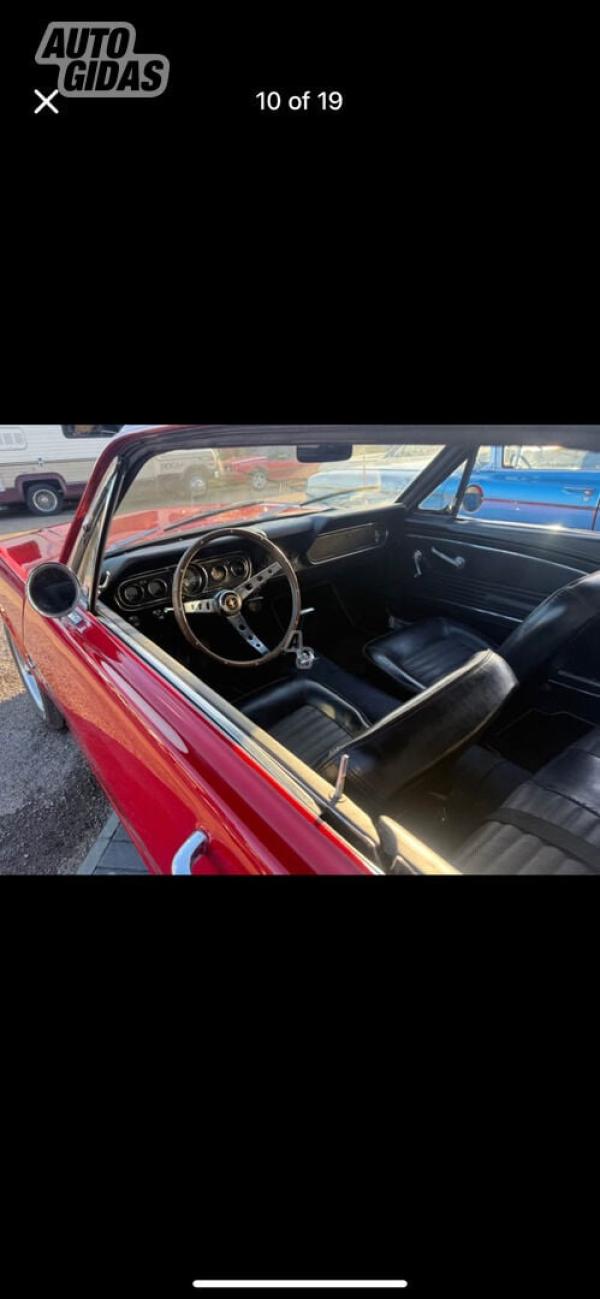 Ford Mustang 1966 Alīta, ar dzinēja tilpumu 4.70 L un nobraukumu 41 tūkst. km par 25000 €, foto 7 vietnē AUTOMOTO.COM.LV