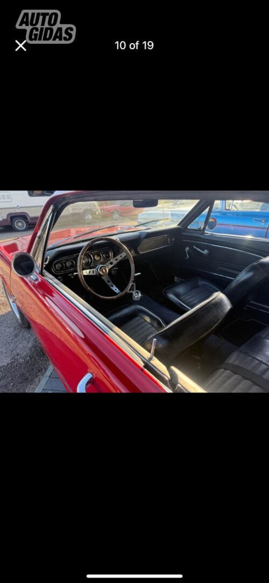 Ford Mustang 1966 Alīta, ar dzinēja tilpumu 4.70 L un nobraukumu 41 tūkst. km par 25000 €, foto 8 vietnē AUTOMOTO.COM.LV