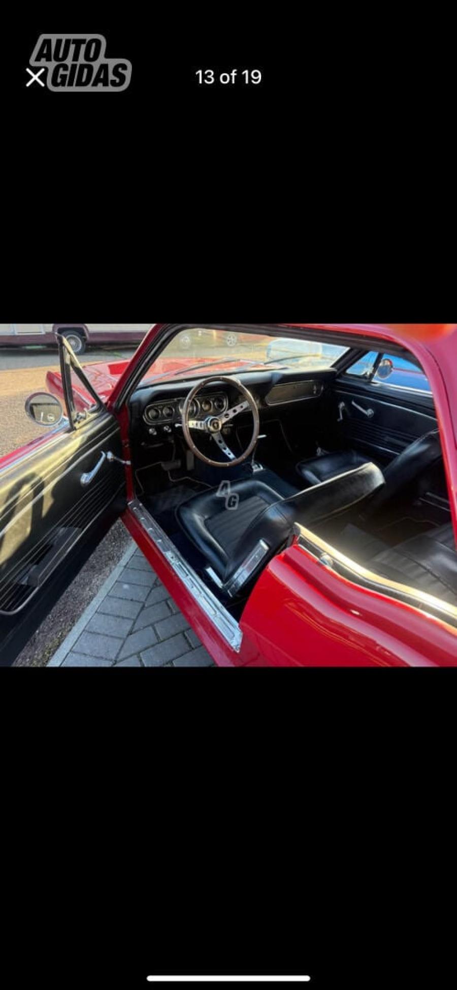 Ford Mustang 1966 Alīta, ar dzinēja tilpumu 4.70 L un nobraukumu 41 tūkst. km par 25000 €, foto 11 vietnē AUTOMOTO.COM.LV