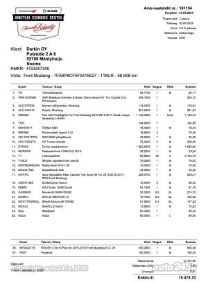 Форд Мустанг 2015 в Таллин, объемом двигателя 5.00 л и пробегом 61 тыс. км за 55999 €, фото 24 на AUTOMOTO.COM.LV