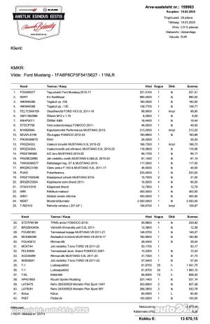 Форд Мустанг 2015 в Таллин, объемом двигателя 5.00 л и пробегом 61 тыс. км за 55999 €, фото 27 на AUTOMOTO.COM.LV