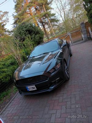 Ford Mustang 2015 Tallina, ar dzinēja tilpumu 2.30 L un nobraukumu 102 tūkst. km par 27000 €, foto  vietnē AUTOMOTO.COM.LV